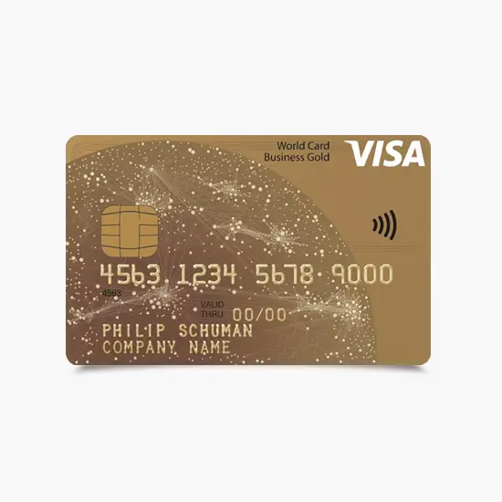 Visa World Card Business Gold | €154,00 (Review + Kosten)